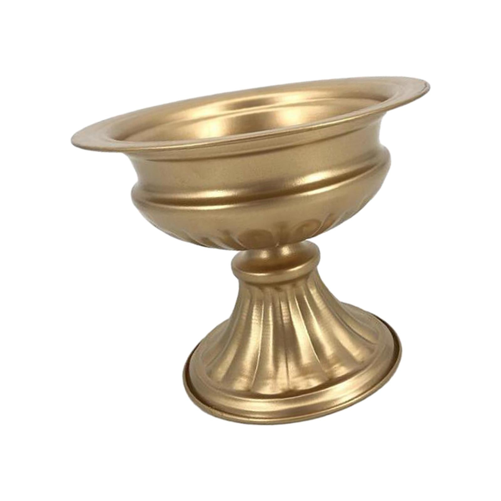 deevoka Flower Arranging Flower Vase European Pot for Anniversary gold ...