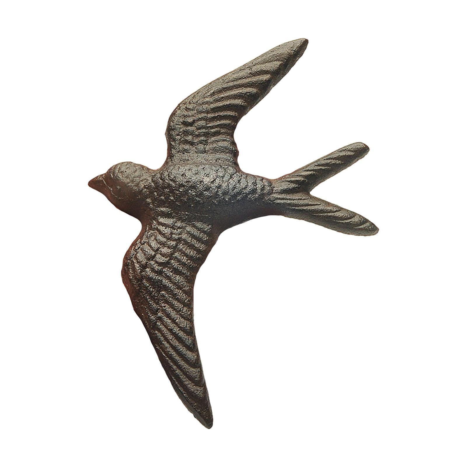 deevoka Flying Bird Wall Decor Sculpture Decoration Sturdy Gift Swallow ...