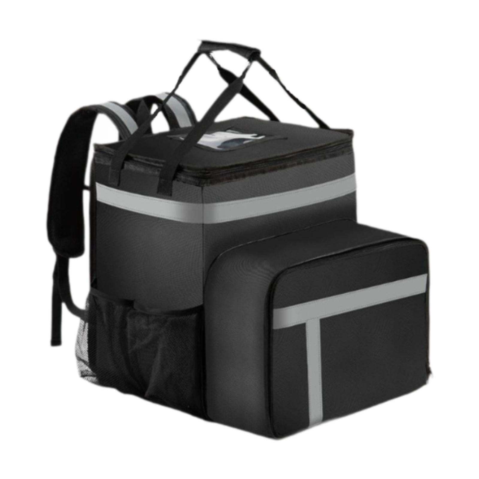 deevoka Food Delivery Backpack Insulated Pizzas Bag Waterproof Large ...