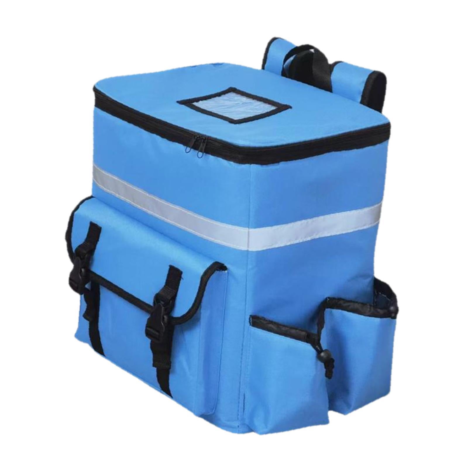 deevoka Food Delivery Backpack with Handle and Drink Cup Holders ...