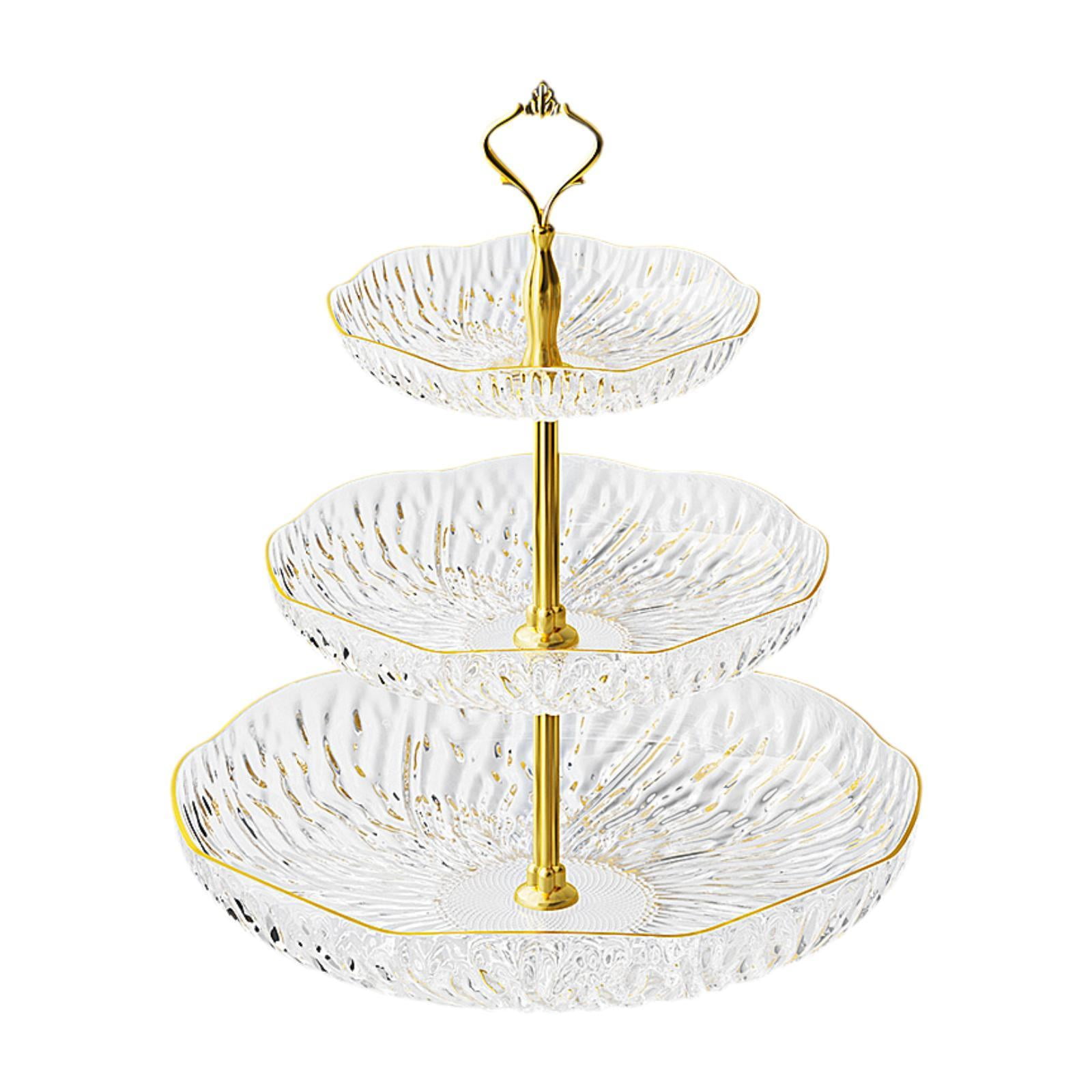 deevoka Fruit Plate Food Storage Organizer Cake Stand for Wedding ...