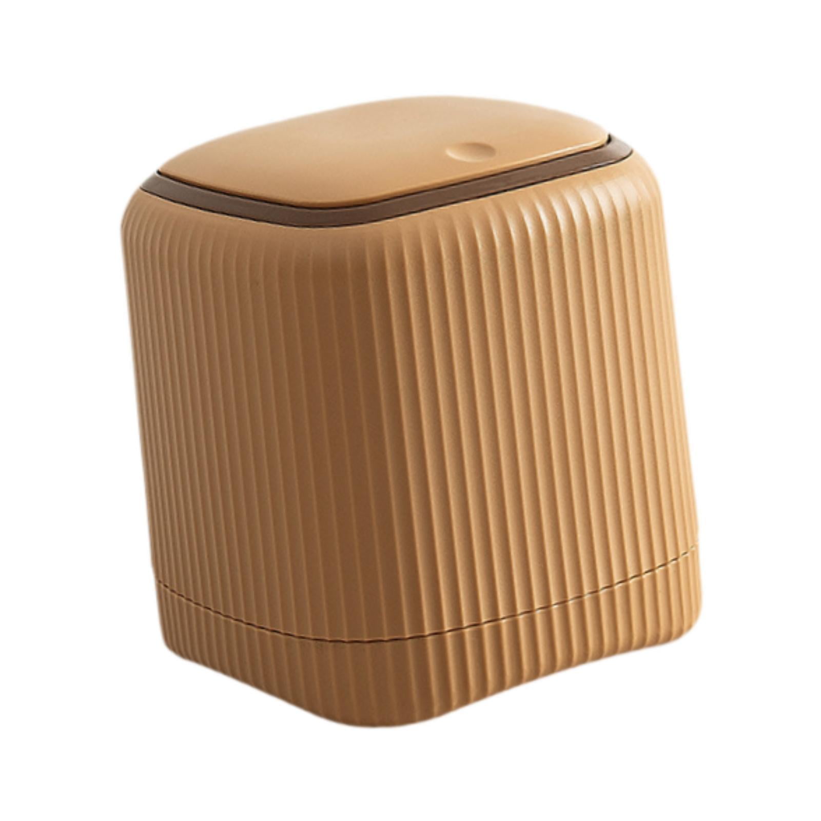 deevoka Garbage Bin Countertop Wastebasket 5.3x5.3x5.7inch Versatile ...