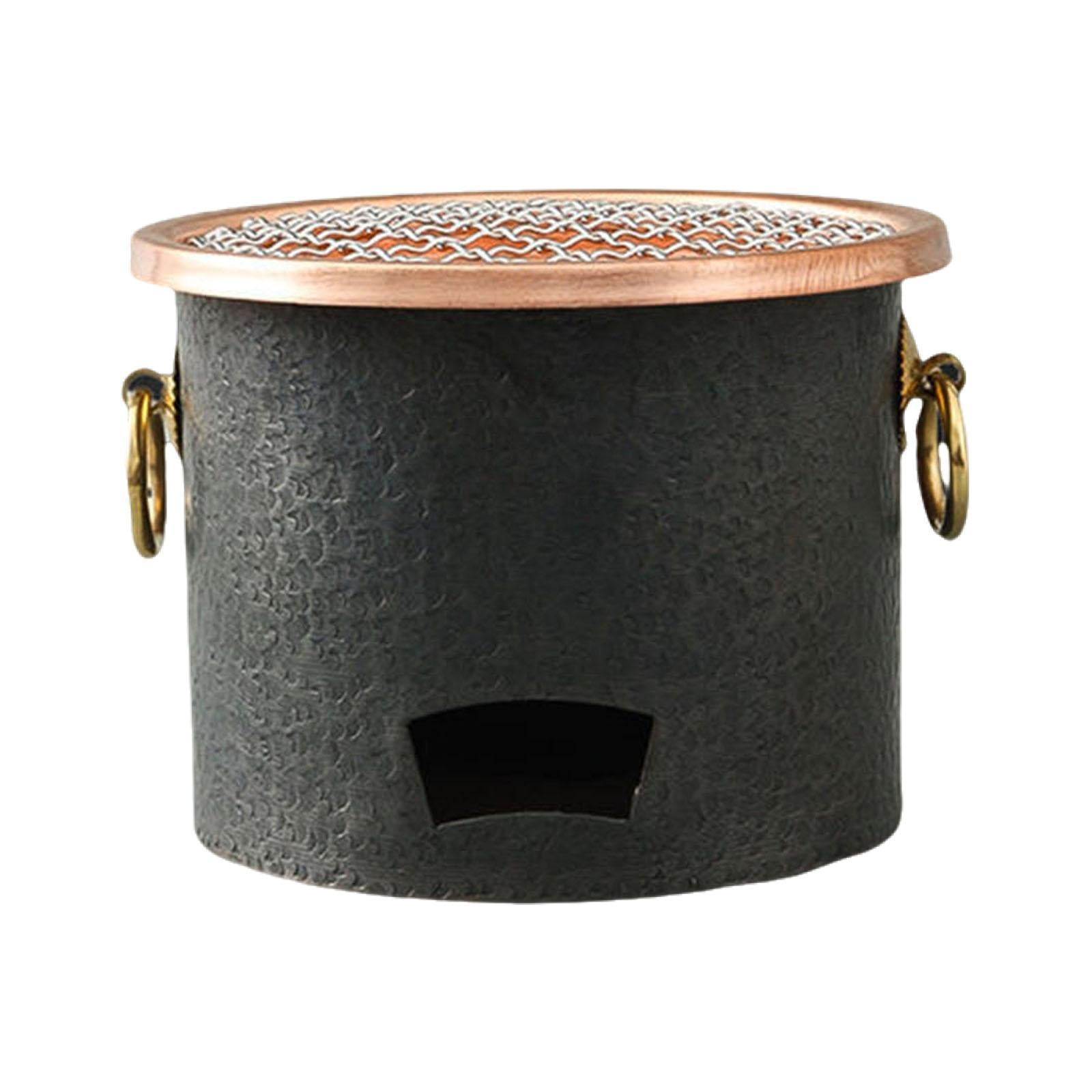 deevoka Grill Copper Portable Barbecue Grill for Dumpling Fry Eggs ...