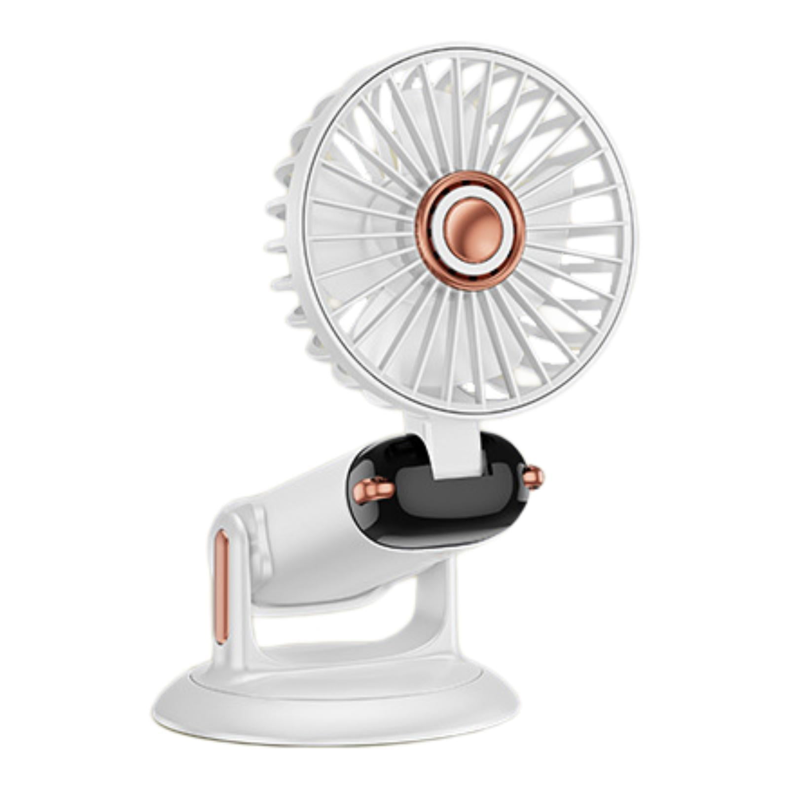 deevoka Handheld Fan Cooling Fan Adjust Angle Desk Fan for Indoor ...