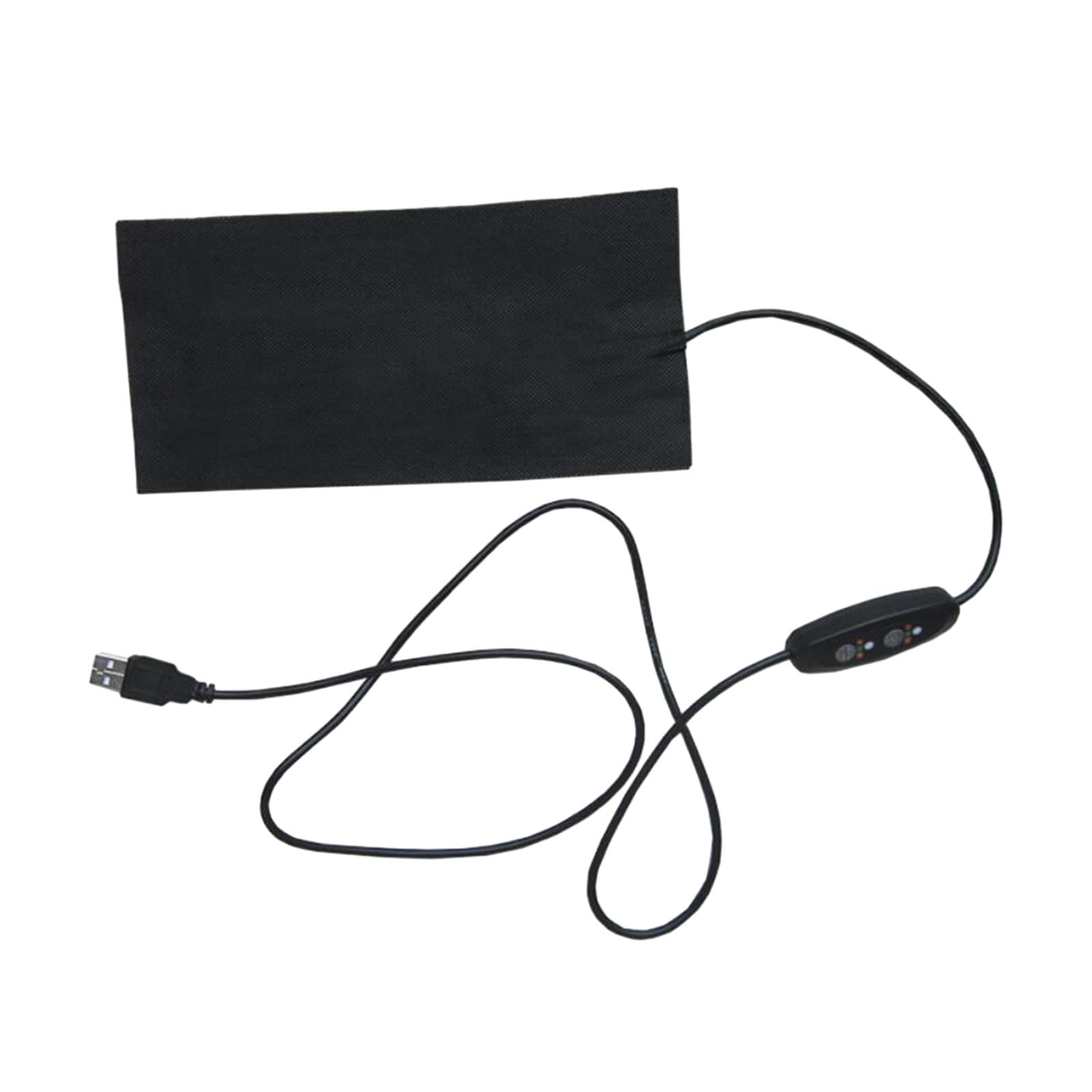 deevoka Heat Preservation Plate with USB Thermostat, Food Heating Plate ...