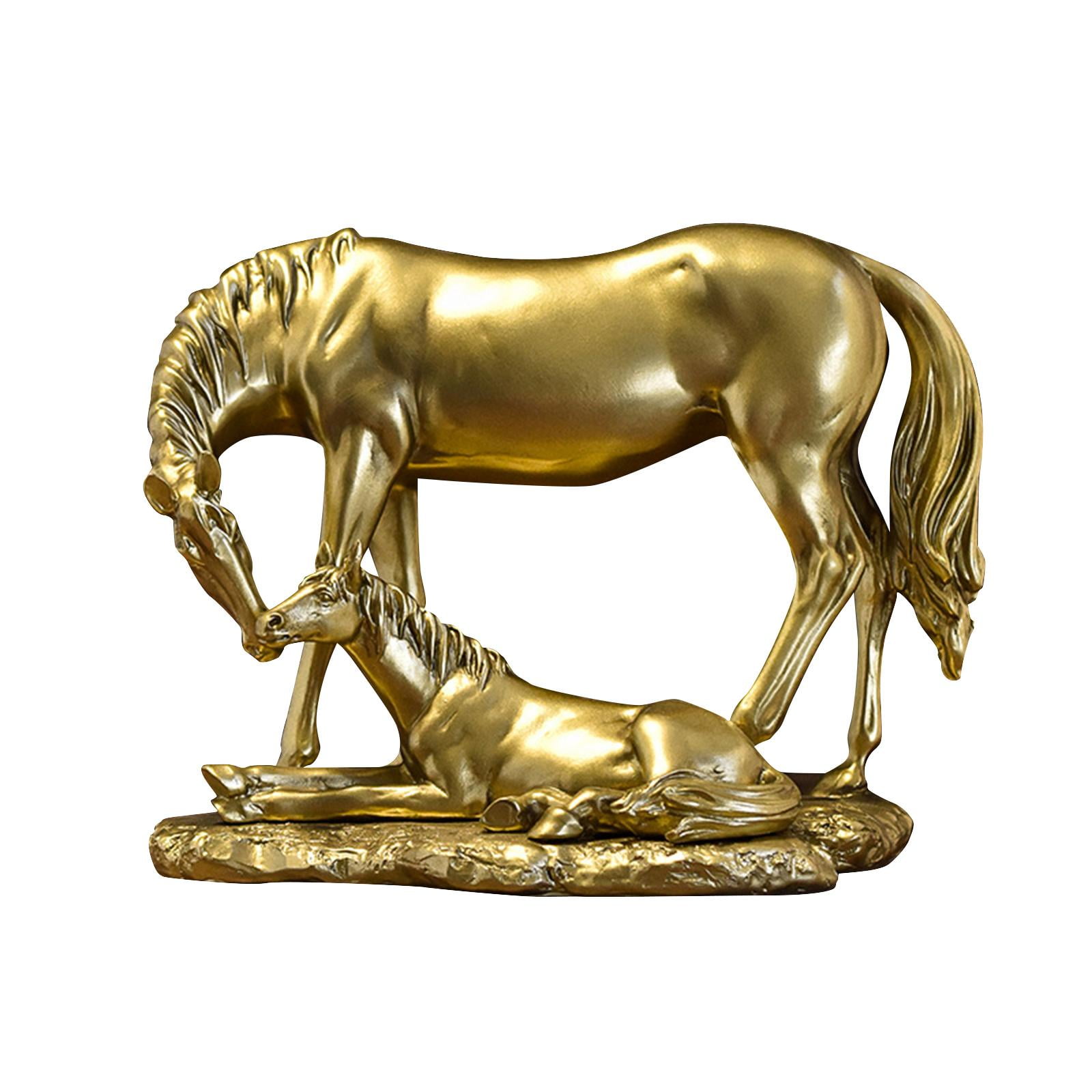 deevoka Horse Statue Collectible Art Craft Ornament for Entrance ...