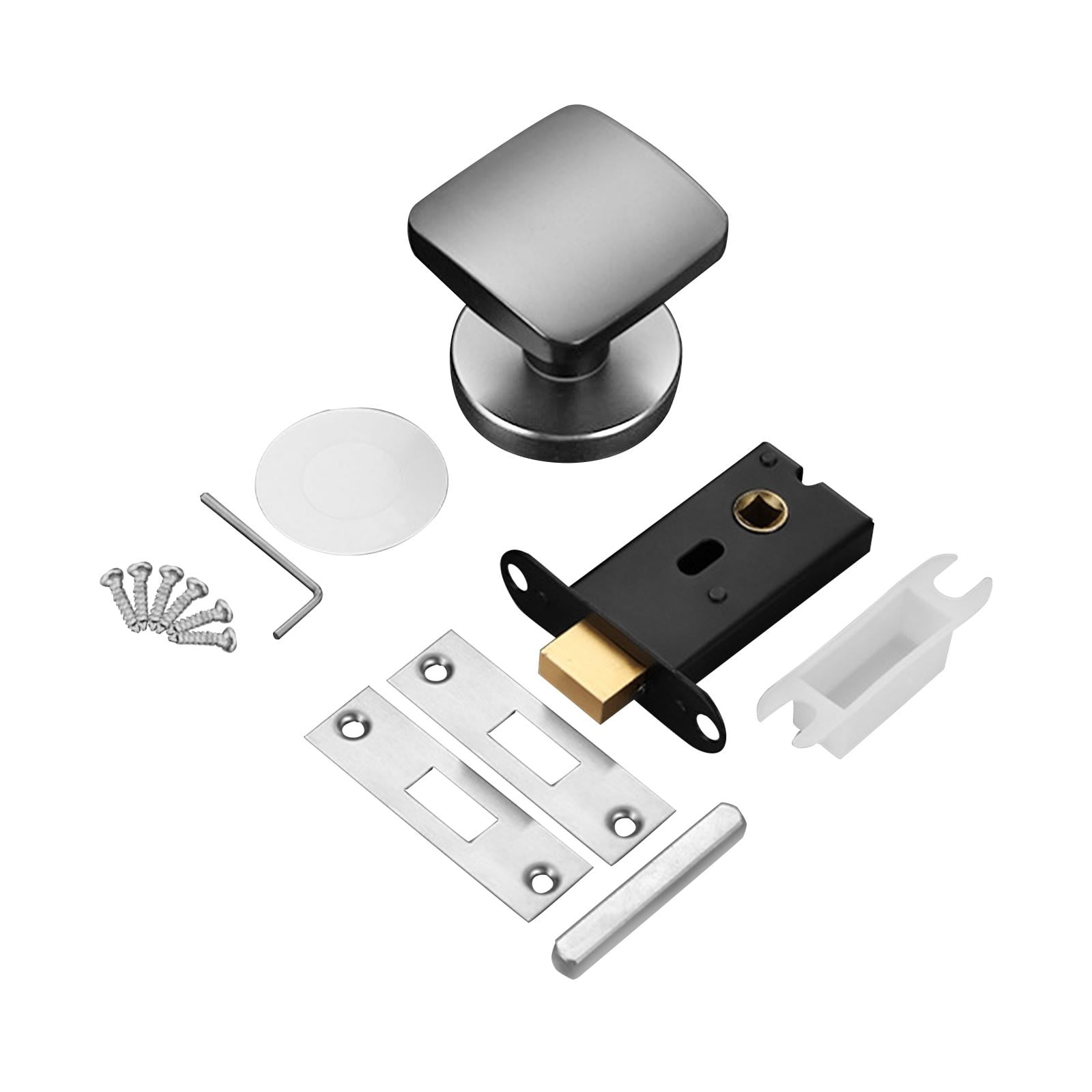 deevoka Invisible Door Lock Zinc Alloy Hidden Inside Lock Keyless ...