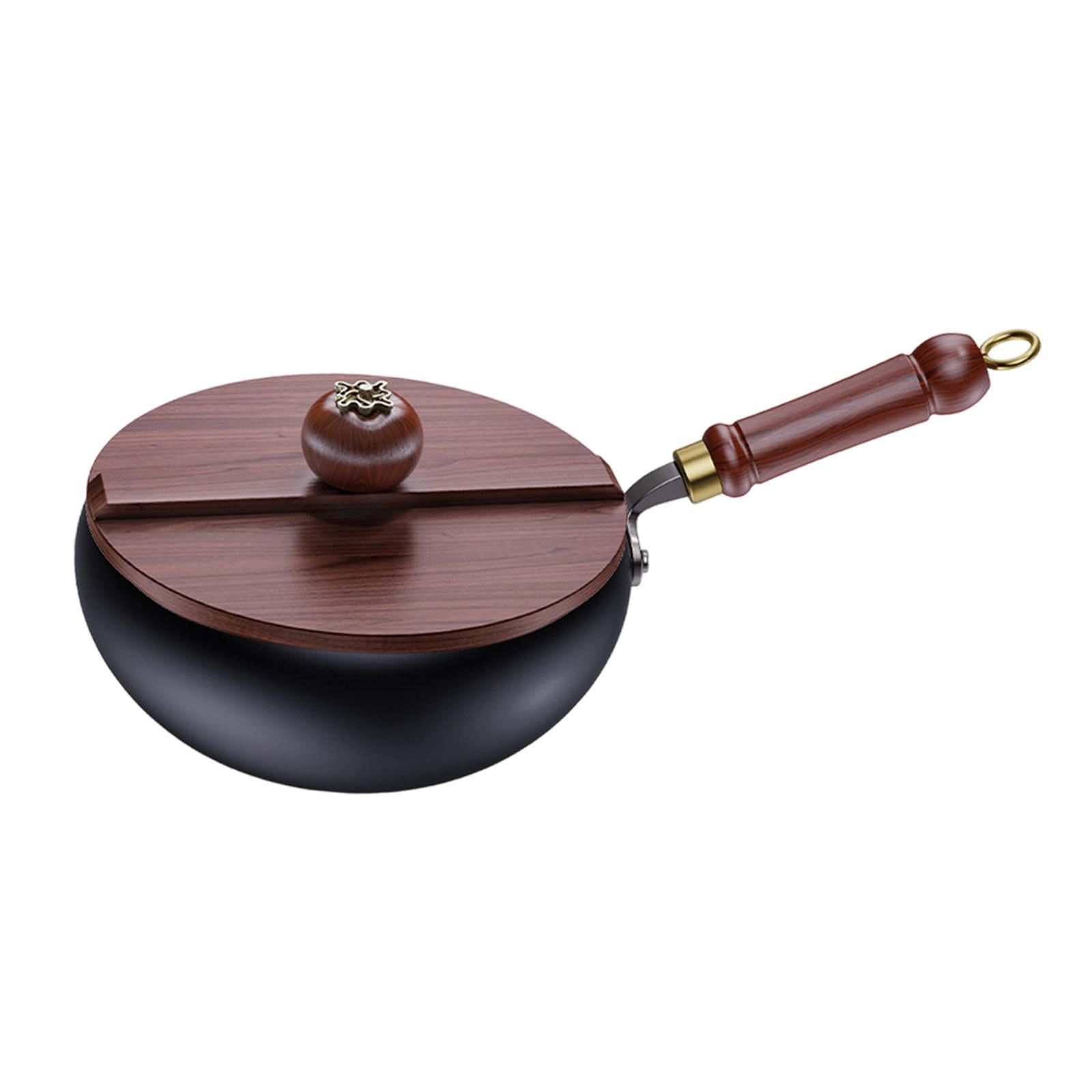 deevoka Iron Wok Cooking Pan Easily to Clean Multipurpose for Personal ...