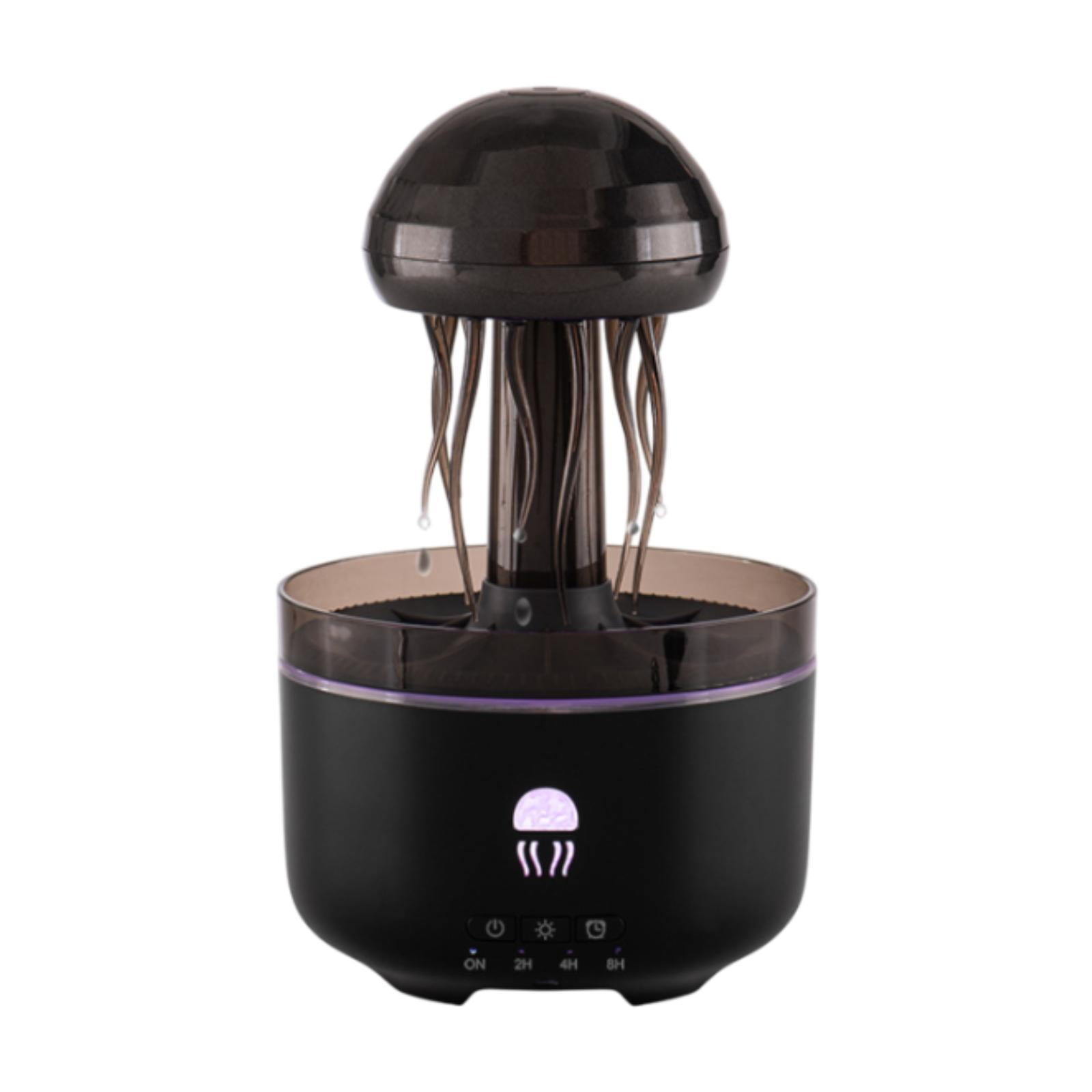 deevoka Jellyfish Shape Humidifier Essential Oil 320ml Water Tank ...