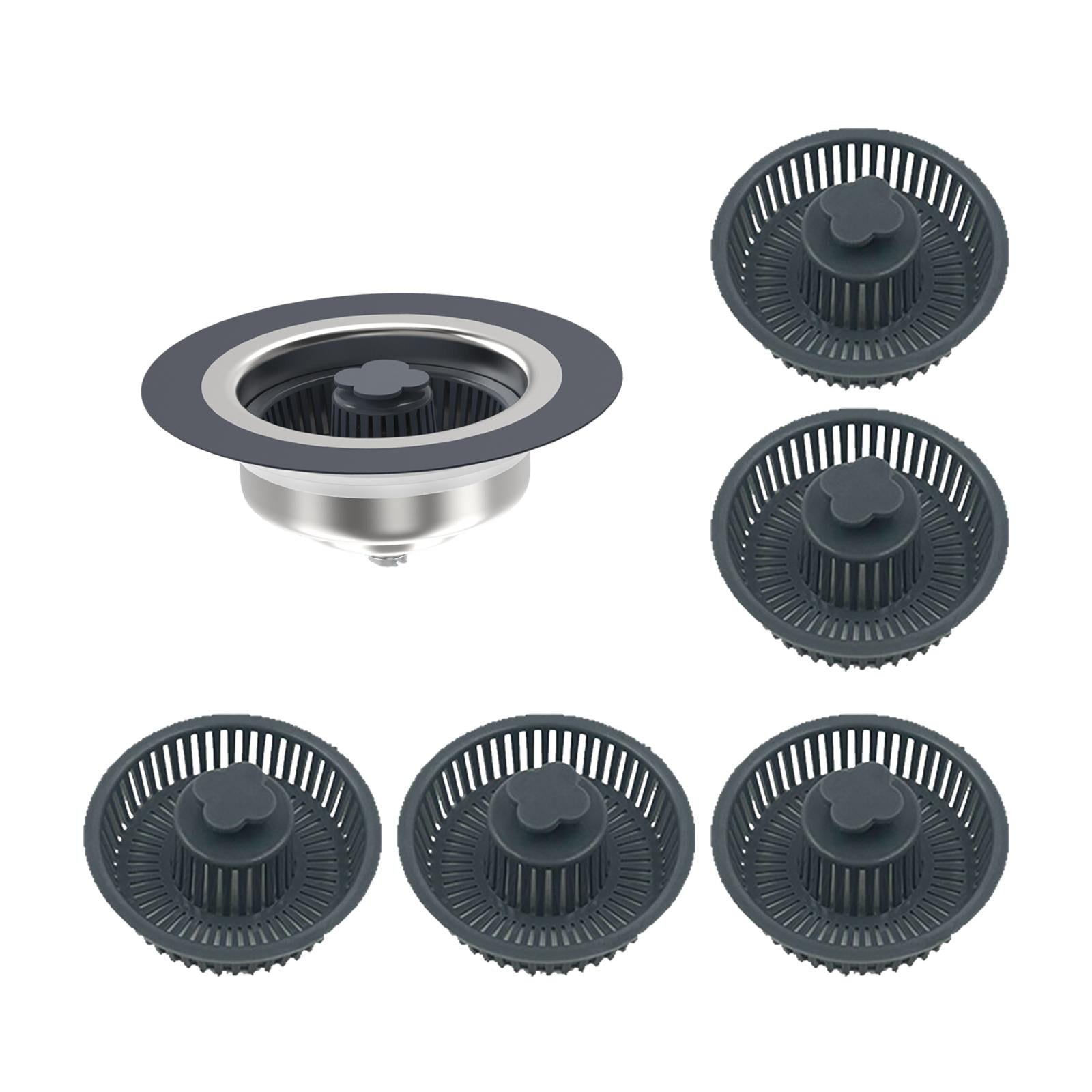 deevoka Kitchen Sink Drain Strainer Sink Stopper Anti Clogging Kitchen ...