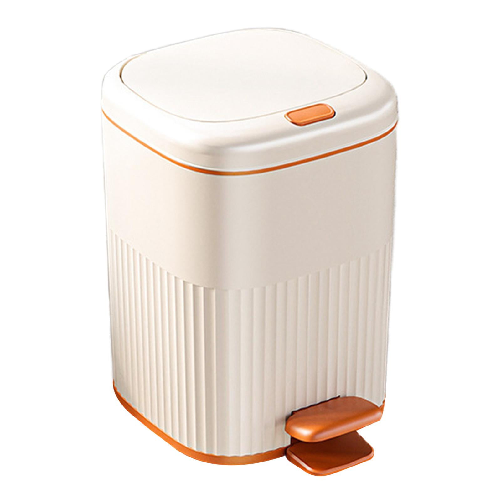 deevoka Kitchen Step Trash Can, Kitchen Waste Basket, 2 in 1 ...