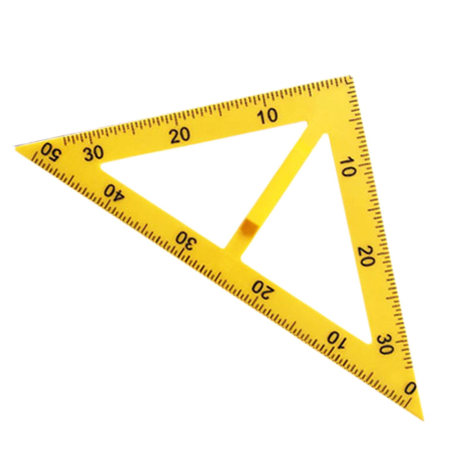 deevoka Large Math Geometry Ruler Drawing Math Geometry Tool for ...