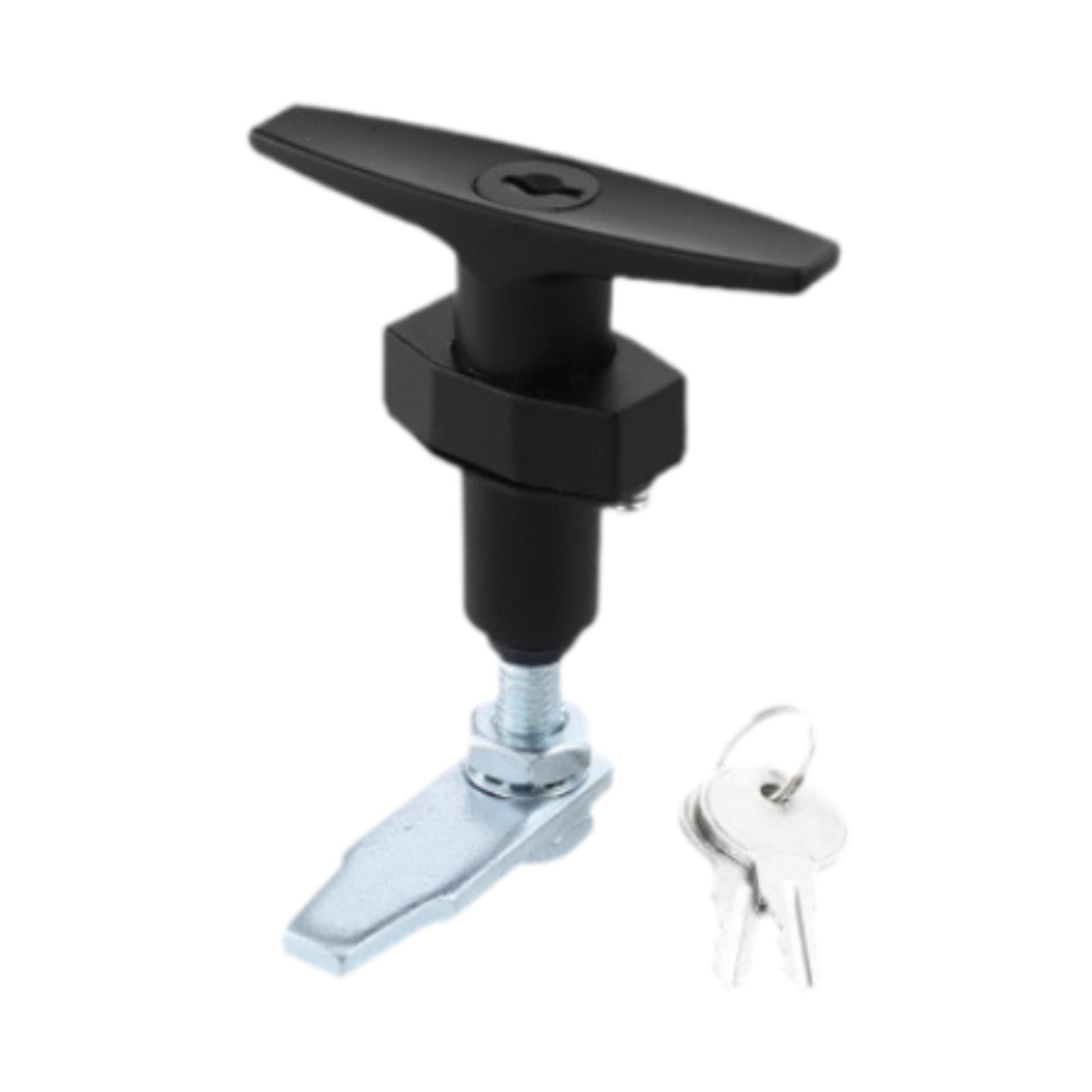 deevoka Matching Set T Handles Lock Sturdy for Trailer Cabinet Door ...