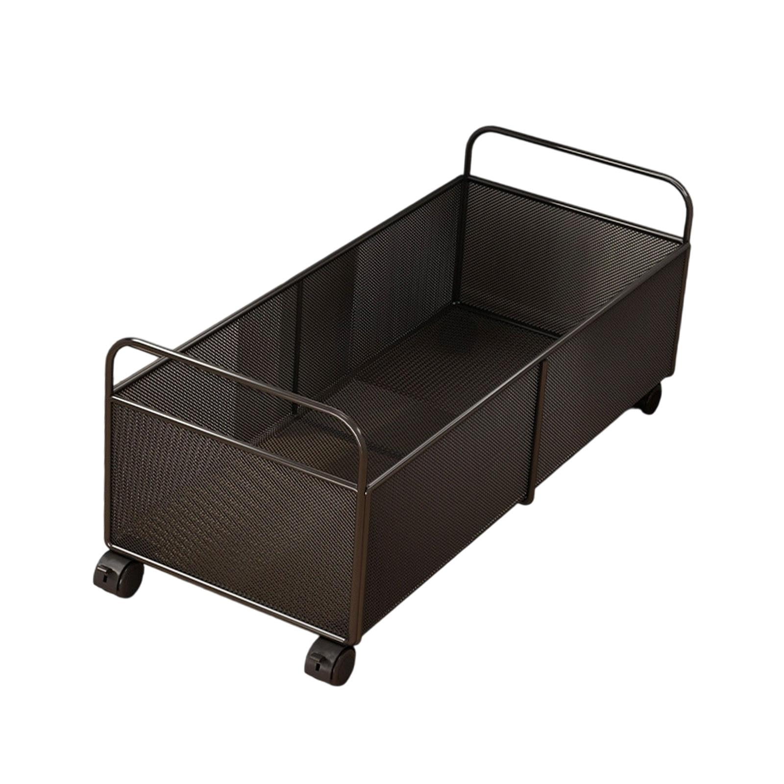 deevoka Mesh Rolling File Cart Rolling Organizer Office Supplies ...