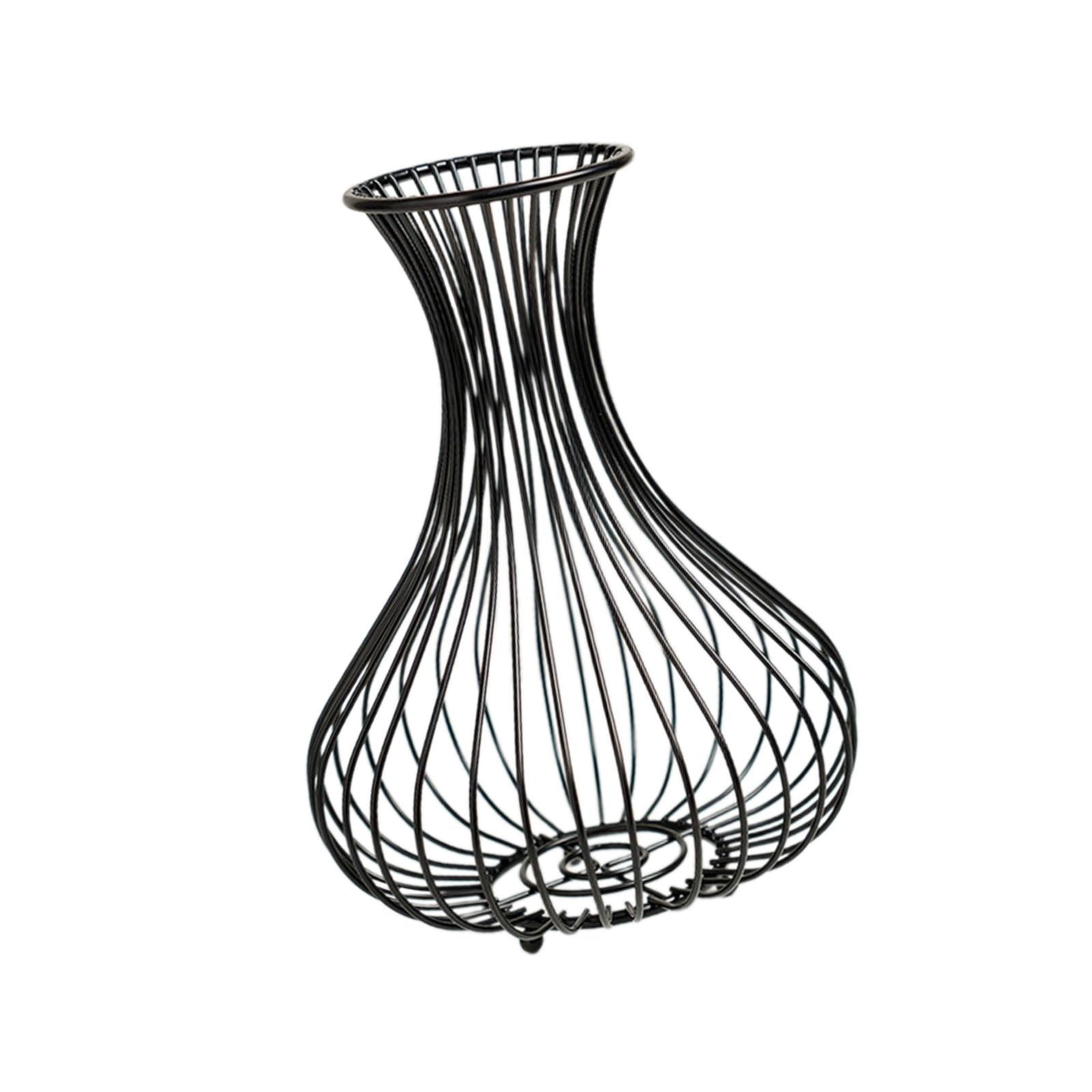 deevoka Metal Cork Display Holder Cork Collector Cage Storage Basket ...