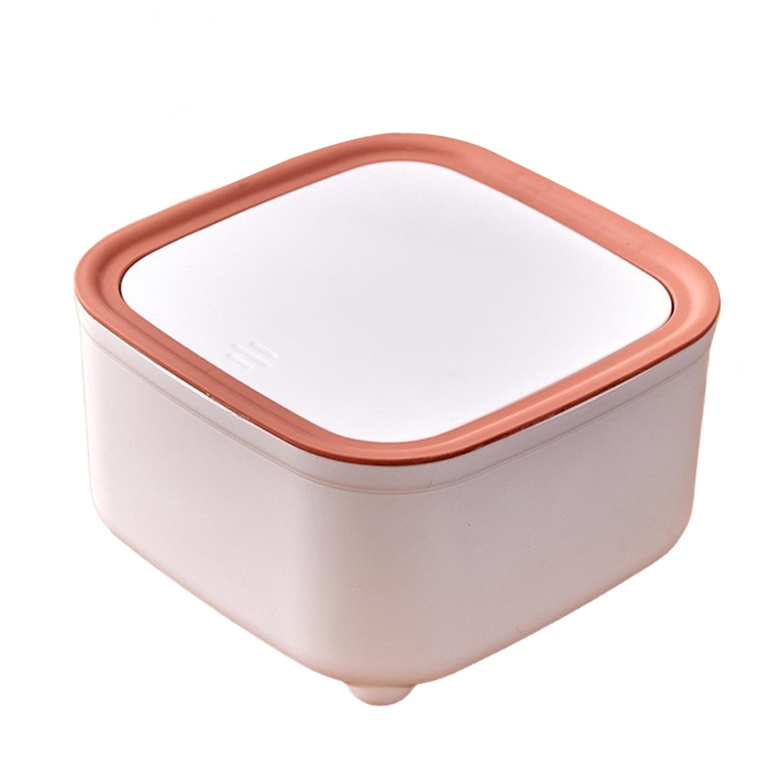 deevoka Mini Desktop Trash Can Creative Storage Bucket Waste Paper ...