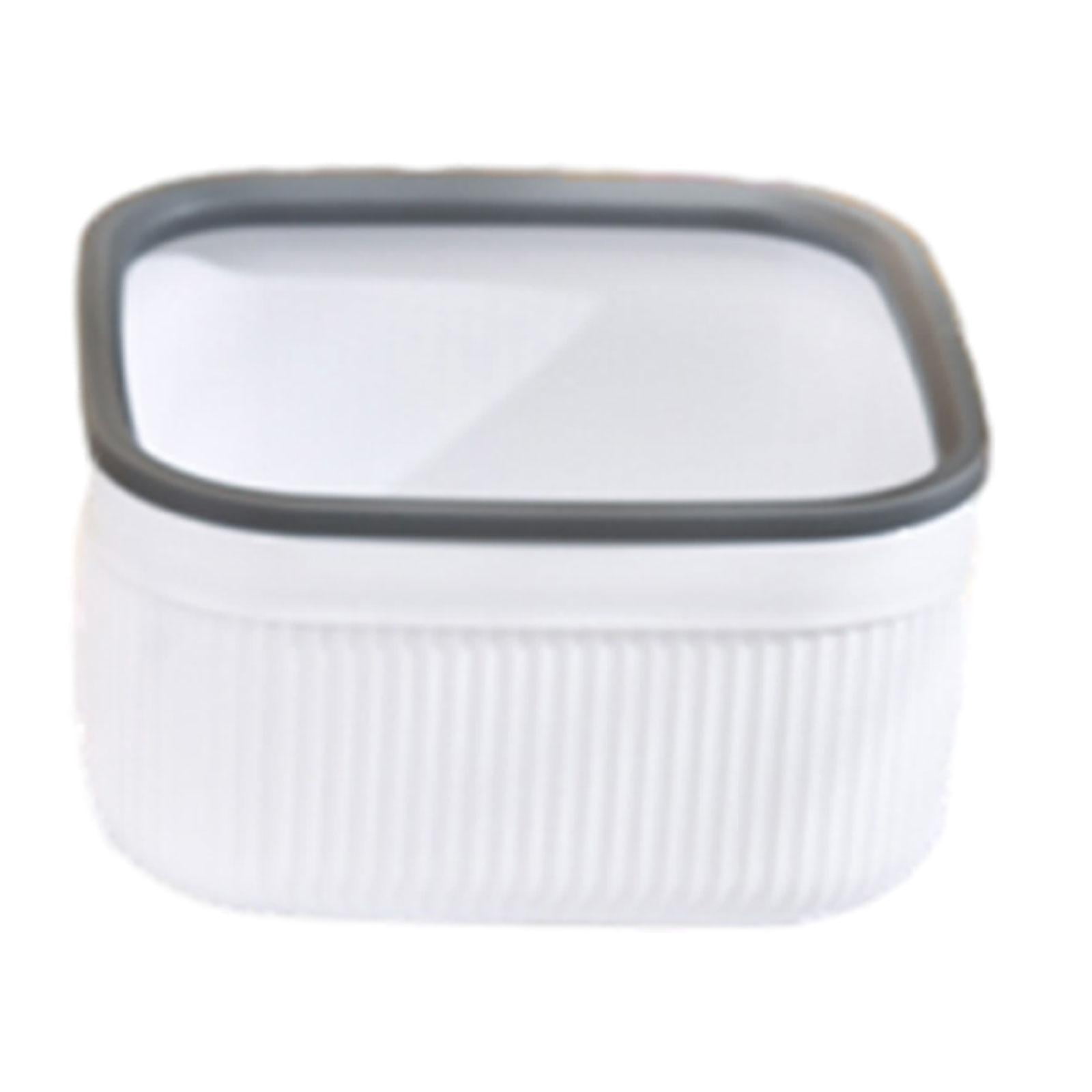 deevoka Mini Trash Can Countertop Desk Trash Bin for Kitchen Bathroom ...