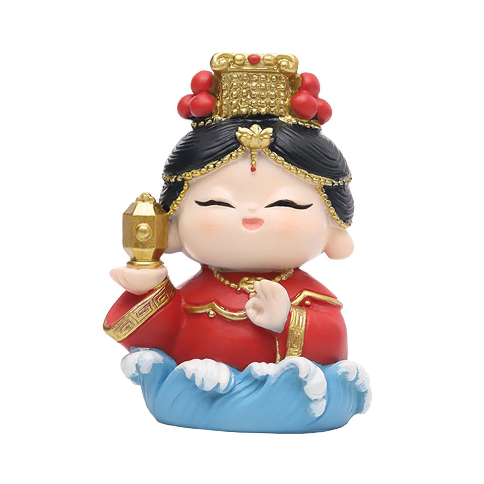 deevoka Mother Goddess Statue Artwork Resin Figurine for Desk Fireplace ...
