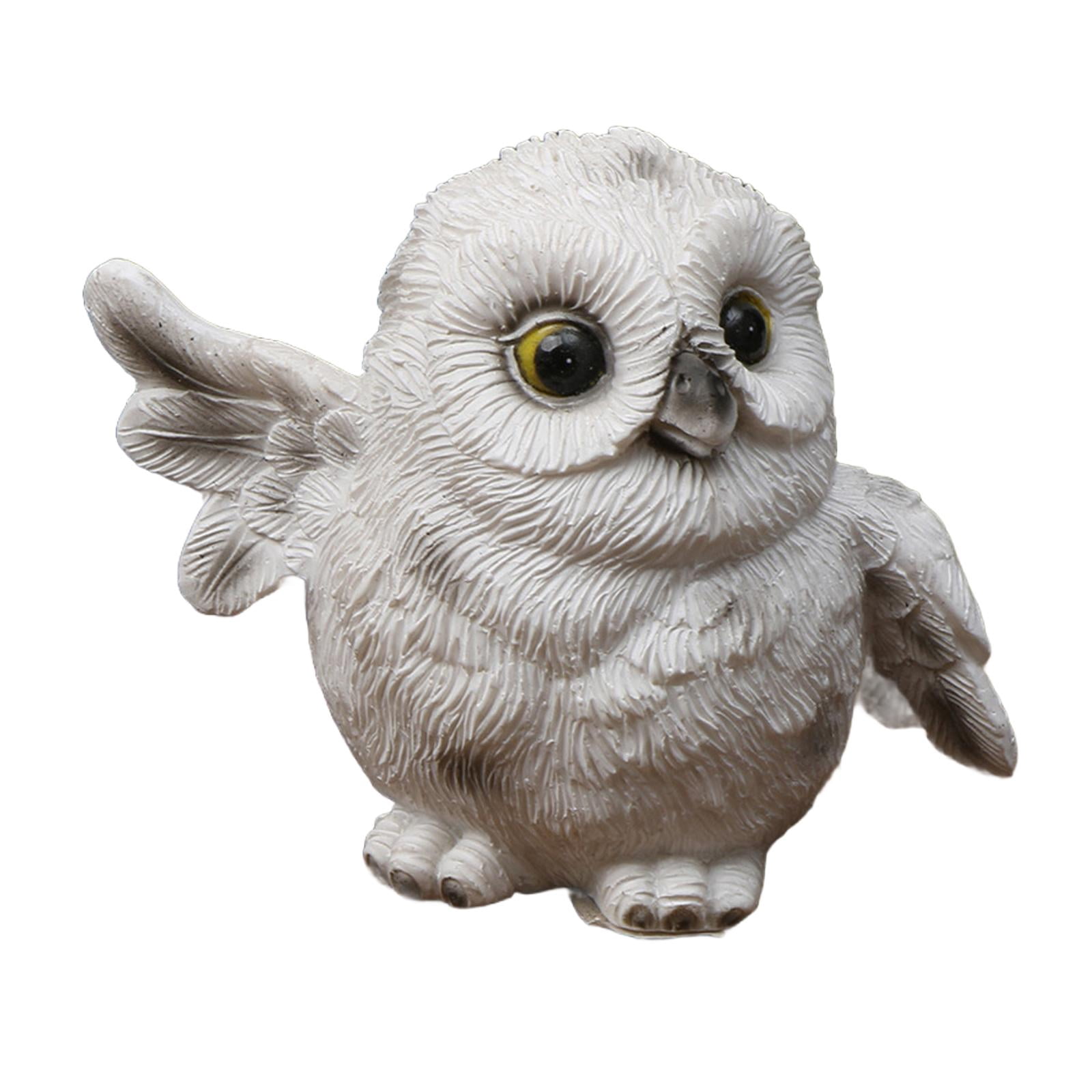 deevoka Owl Statue Cabinet Table Centerpieces Gift Collection Artwork ...