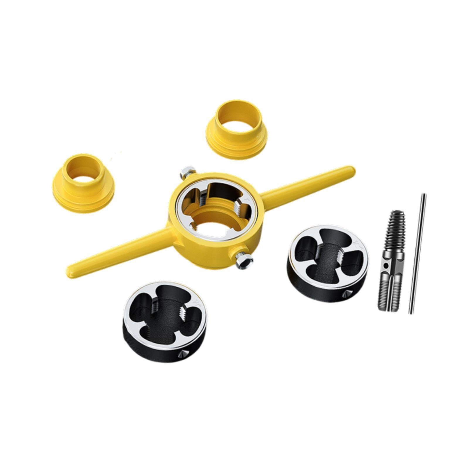 deevoka PVC Pipe Threader Screw Extractor Set Portable Accessories Bolt ...