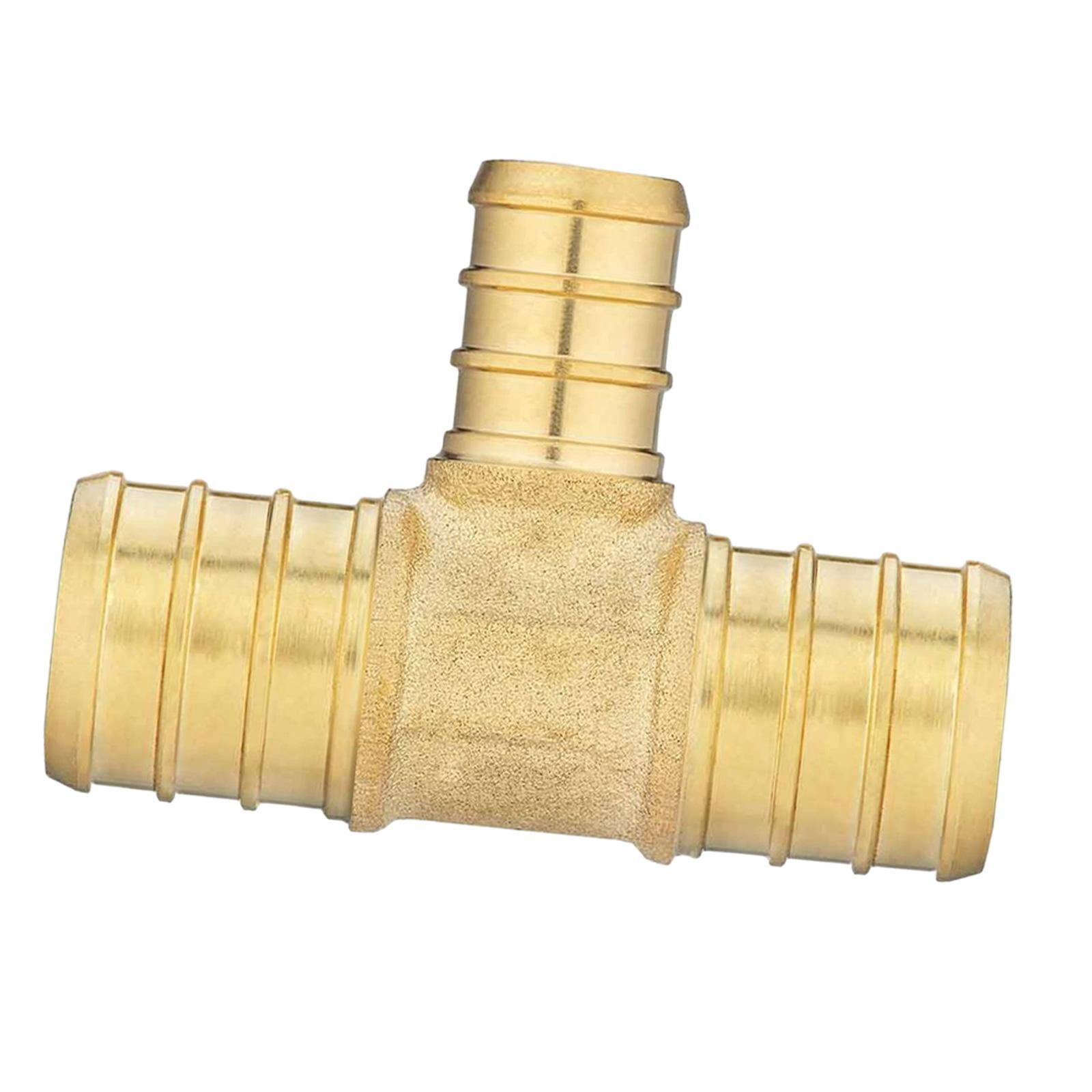 deevoka Pex Fitting Adapter No Lead Pipe Fittings Tee Pex Brass Pex ...