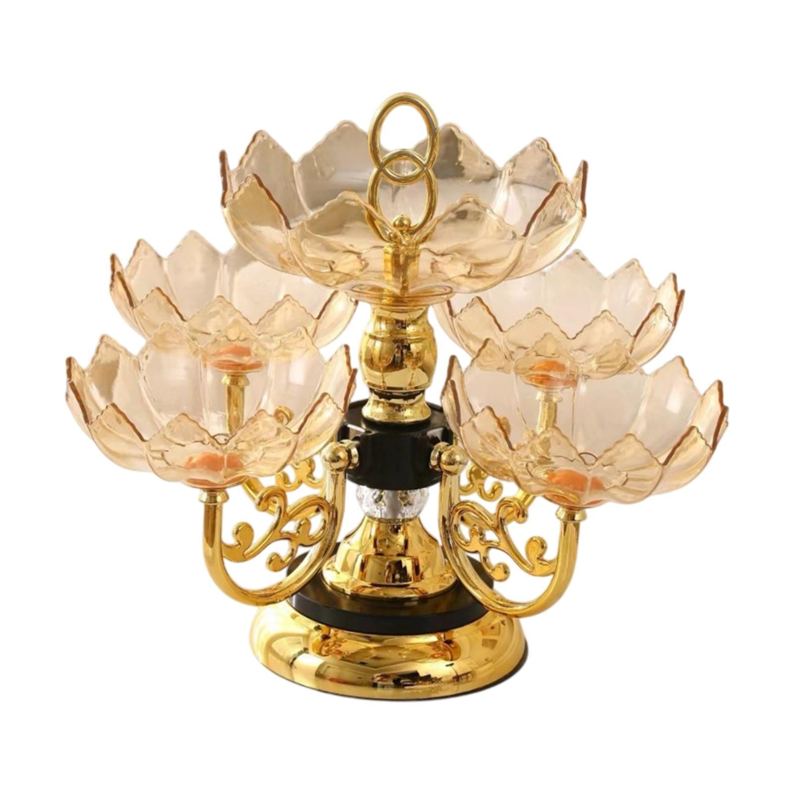 deevoka Rotating Snack Serving Tray Appetizer Platter for Restaurant ...