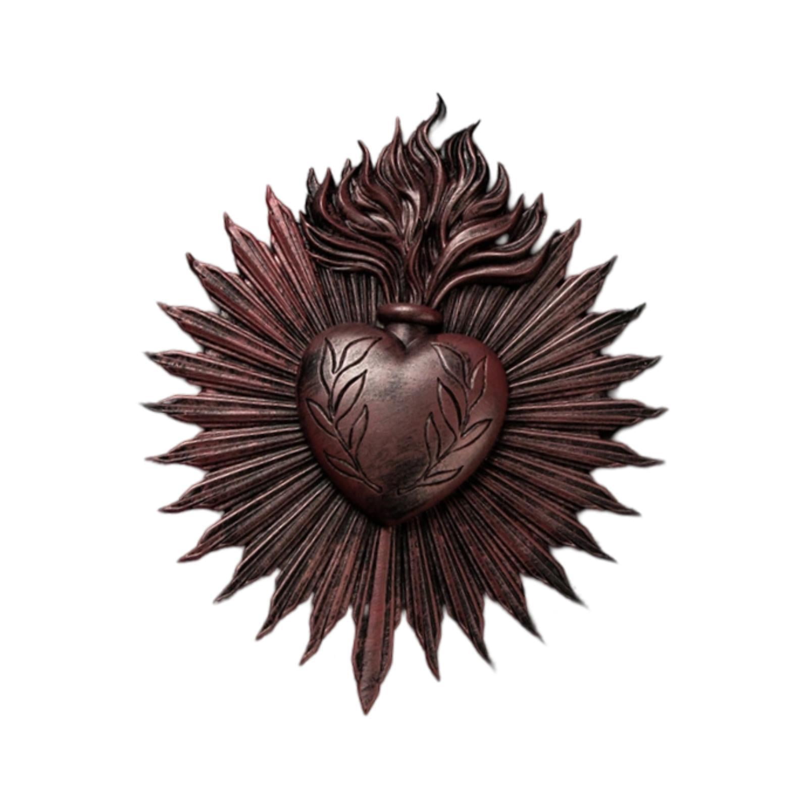 deevoka Sacred Heart Resin Wall Decoration Wall Art Work for ...