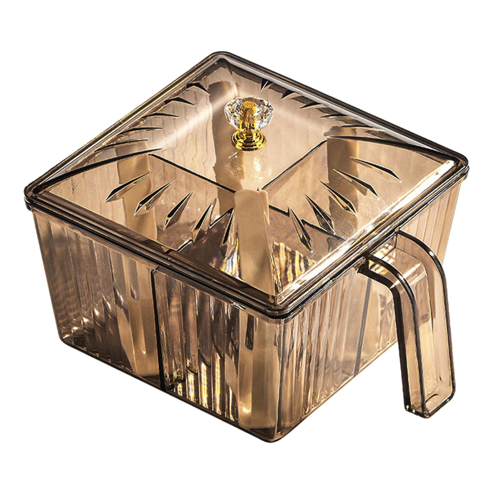 deevoka Seasoning Box with Lid and Spoon Condiment Jar for Kitchen ...