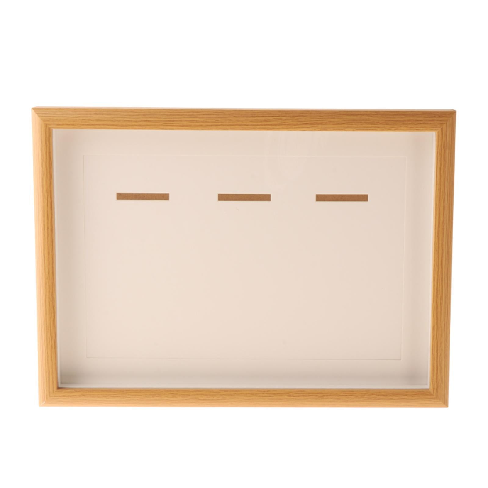 deevoka Shadow Box Frame Collectible Wood for Insignia Pins Gymnastics ...