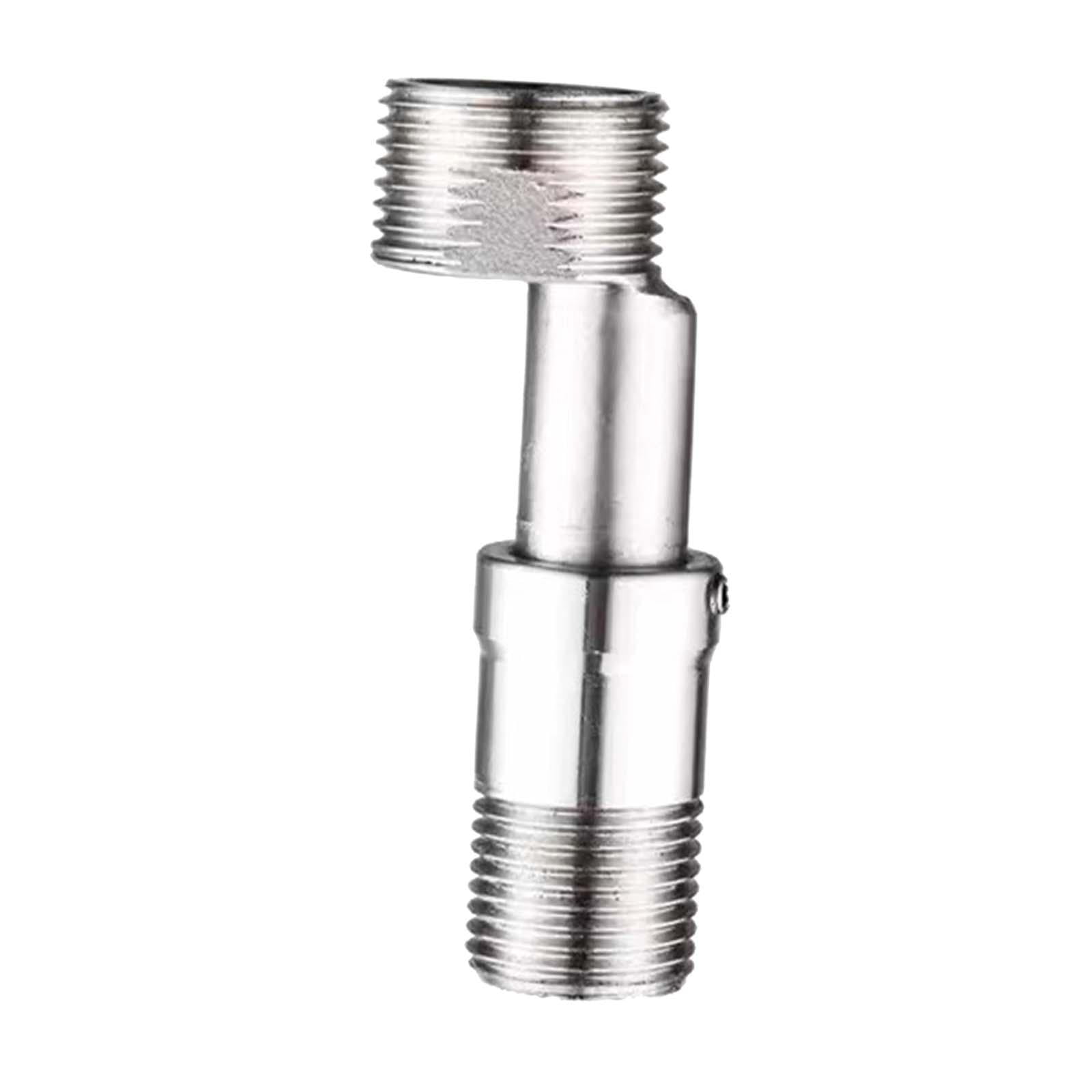 deevoka Shower Faucet Adapter Adjustable Length Rotatable Adapter for ...