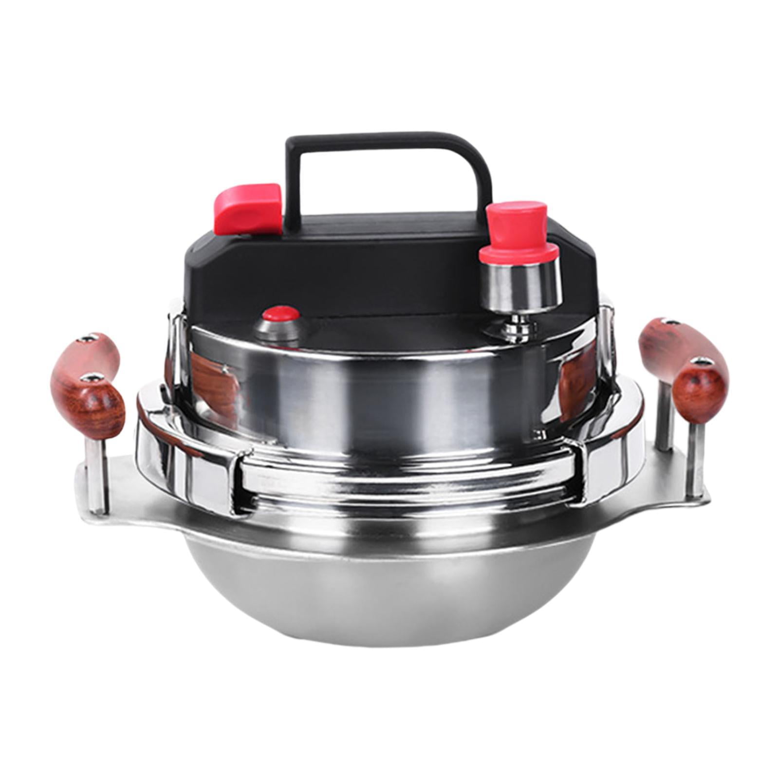 deevoka Small Kitchen Cookware Quick Cooking Pressure Canner Rice ...