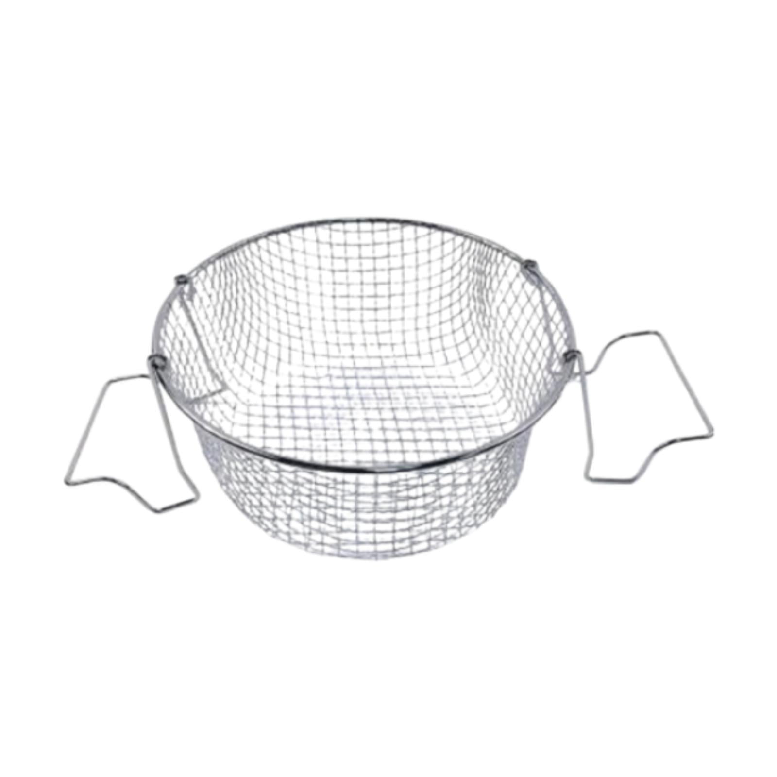 deevoka Stainless Steel Basket Commercial Use Chip Basket for Dining ...