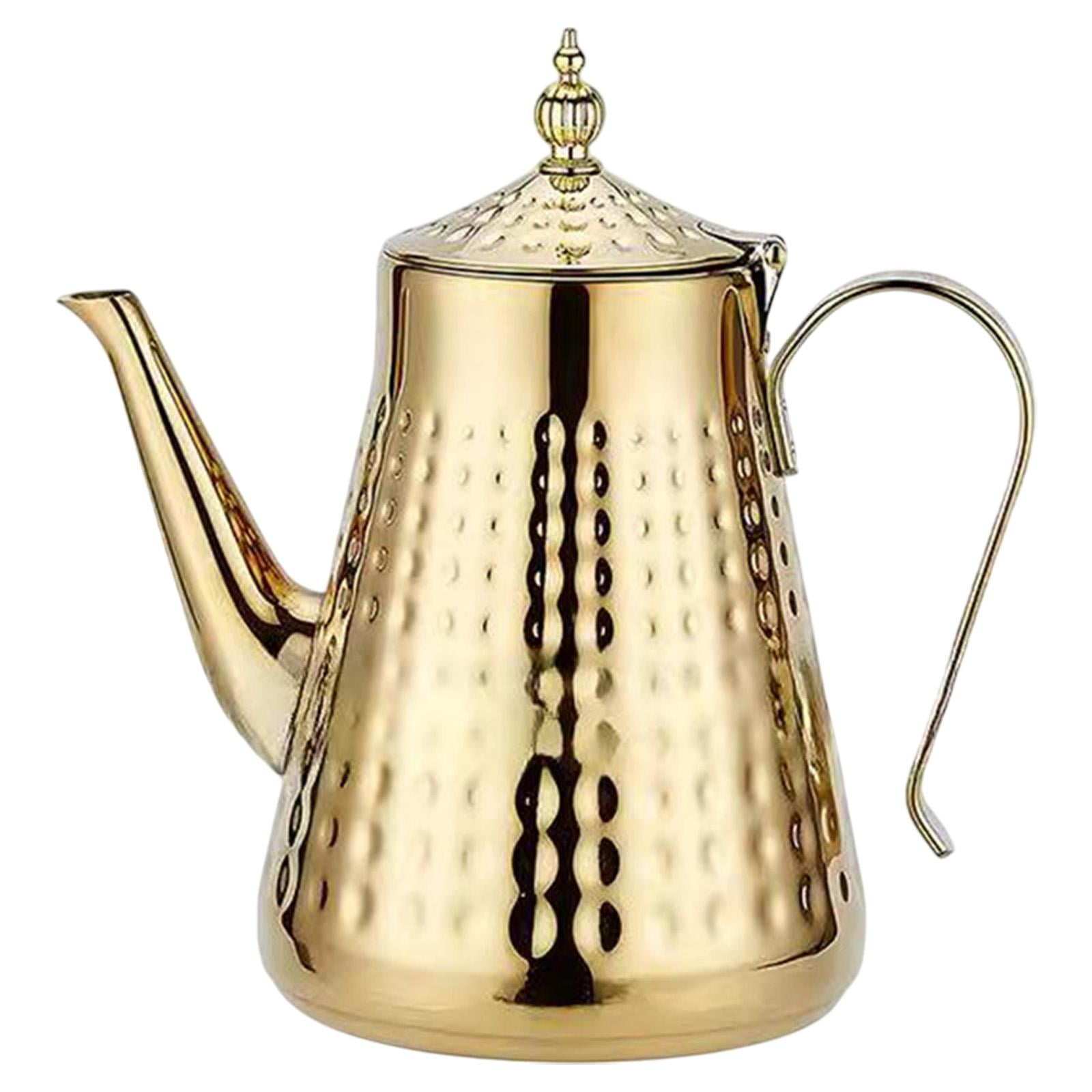deevoka Stainless Steel Tea Kettle Coffee Pot Tea Maker for Party ...