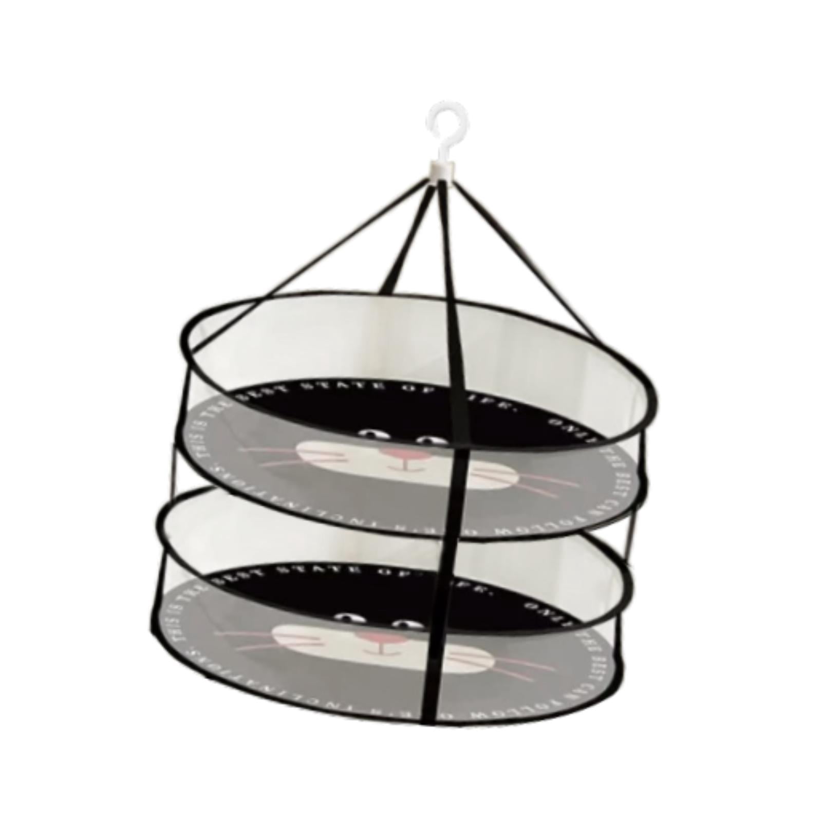 deevoka Sweater Rack Hanger Lay Flat Dryer Mesh Net for Clothing ...