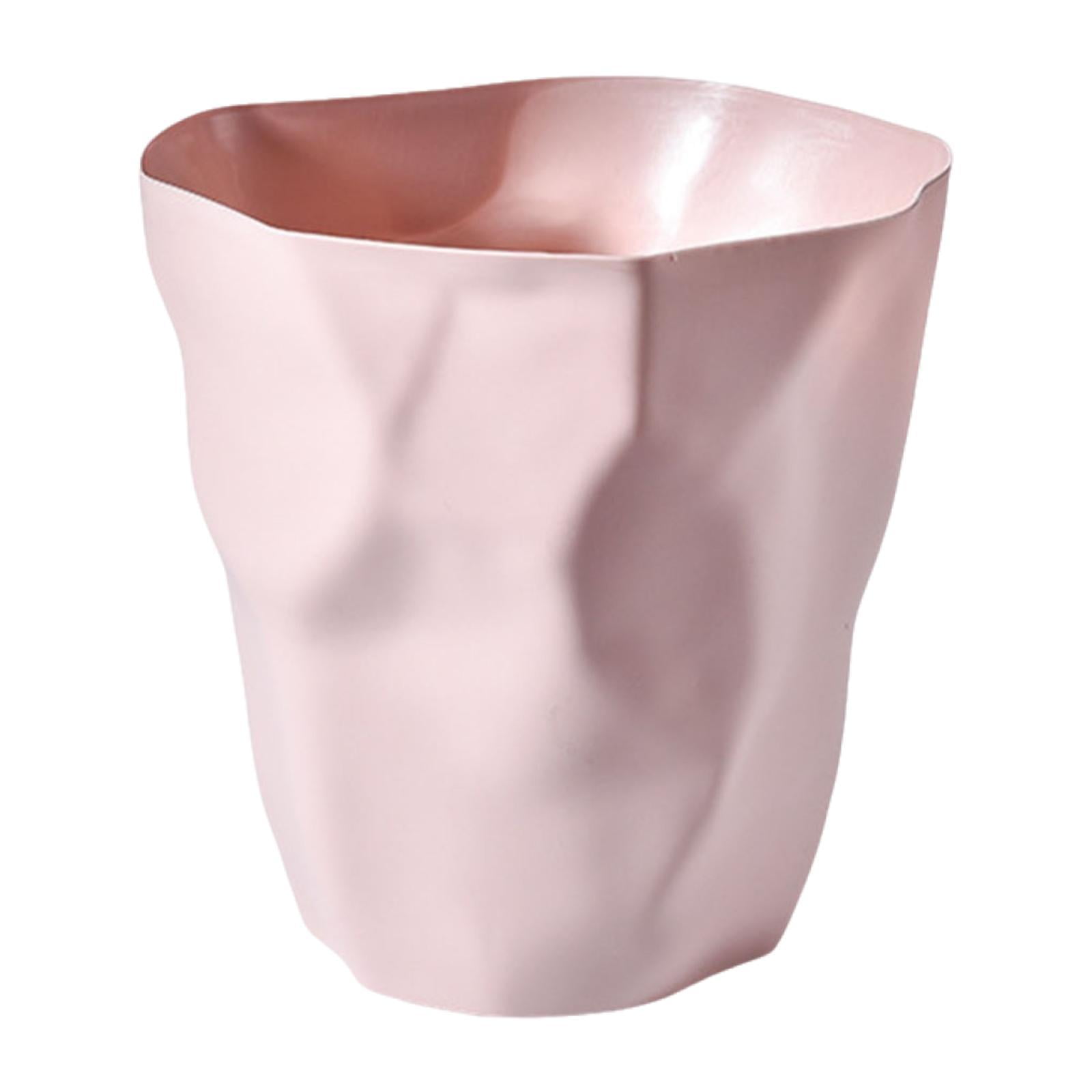 deevoka Trash Bin without Lid Home Decor Waste Bin for Living Room ...