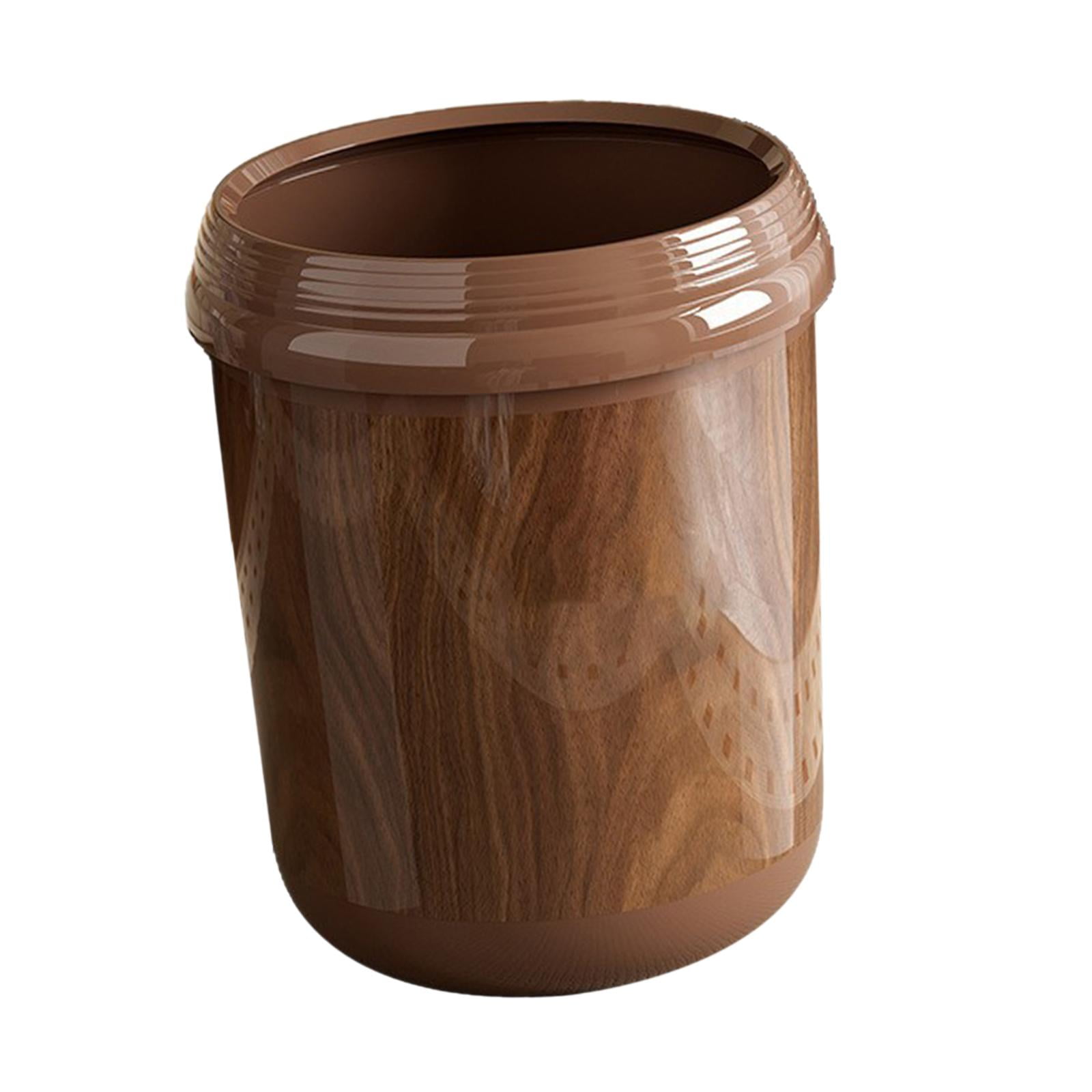 deevoka Trash Can Modern Decorative Stylish Wastebasket for Kitchen ...