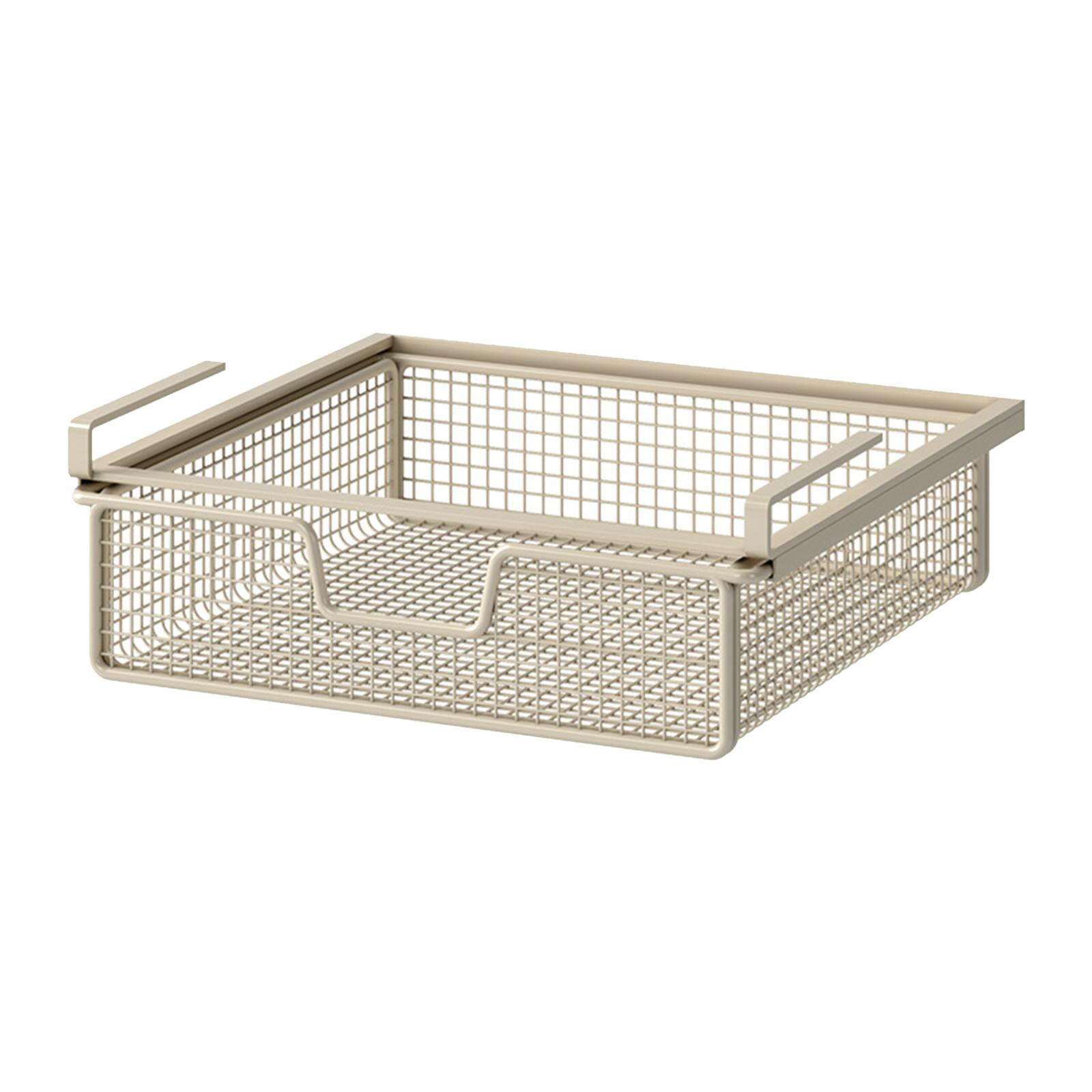 deevoka Under Shelf Storage Basket Clothing Sorting Rack for Cabinet ...