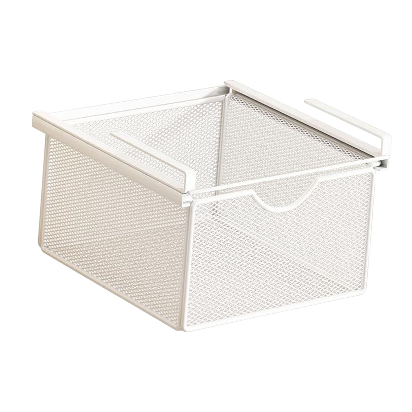 deevoka Under Shelf Storage Basket Simple Slide Out Rack for Office ...