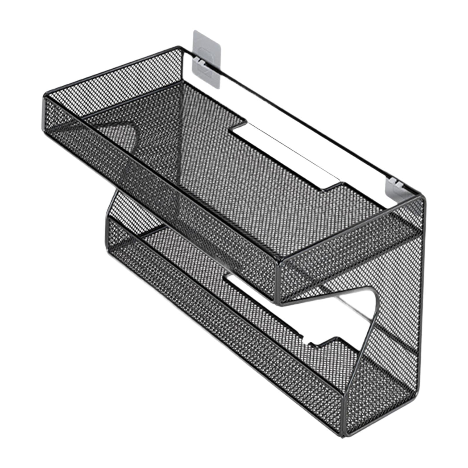 deevoka Wall Hanging Router Shelf Holder Router Rack for Media Boxes ...
