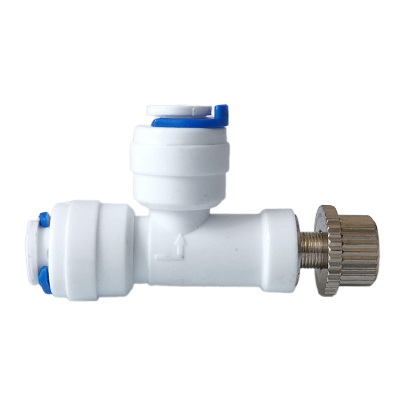 deevoka Water Purifier Valve 1/4 inch Adjustable Quick Connect Fitting ...