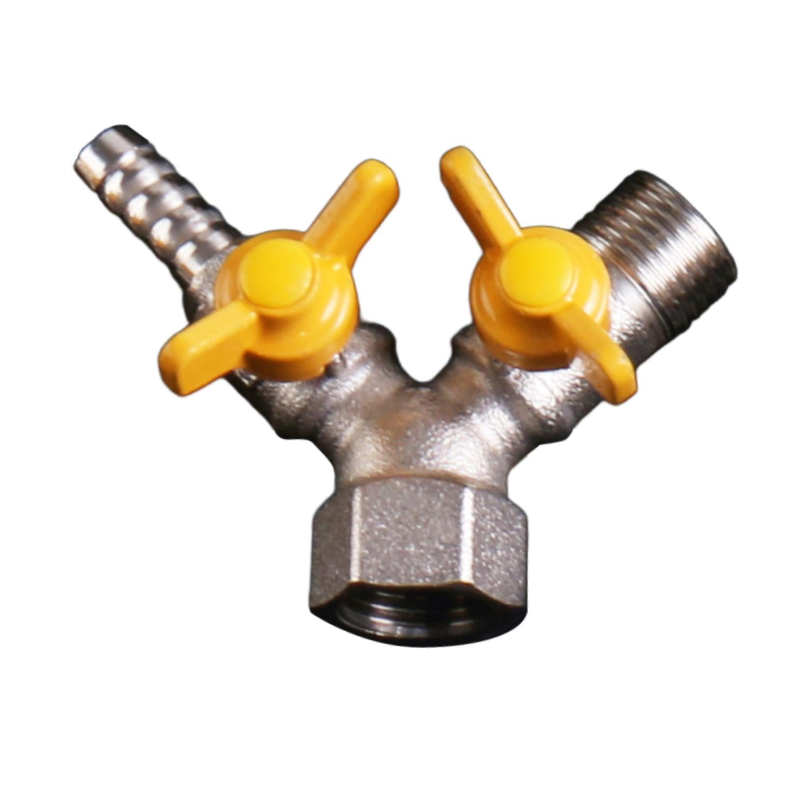 deevoka Y Shaped Ball Valve Sturdy Structure Spare Part Replace 3 Way ...