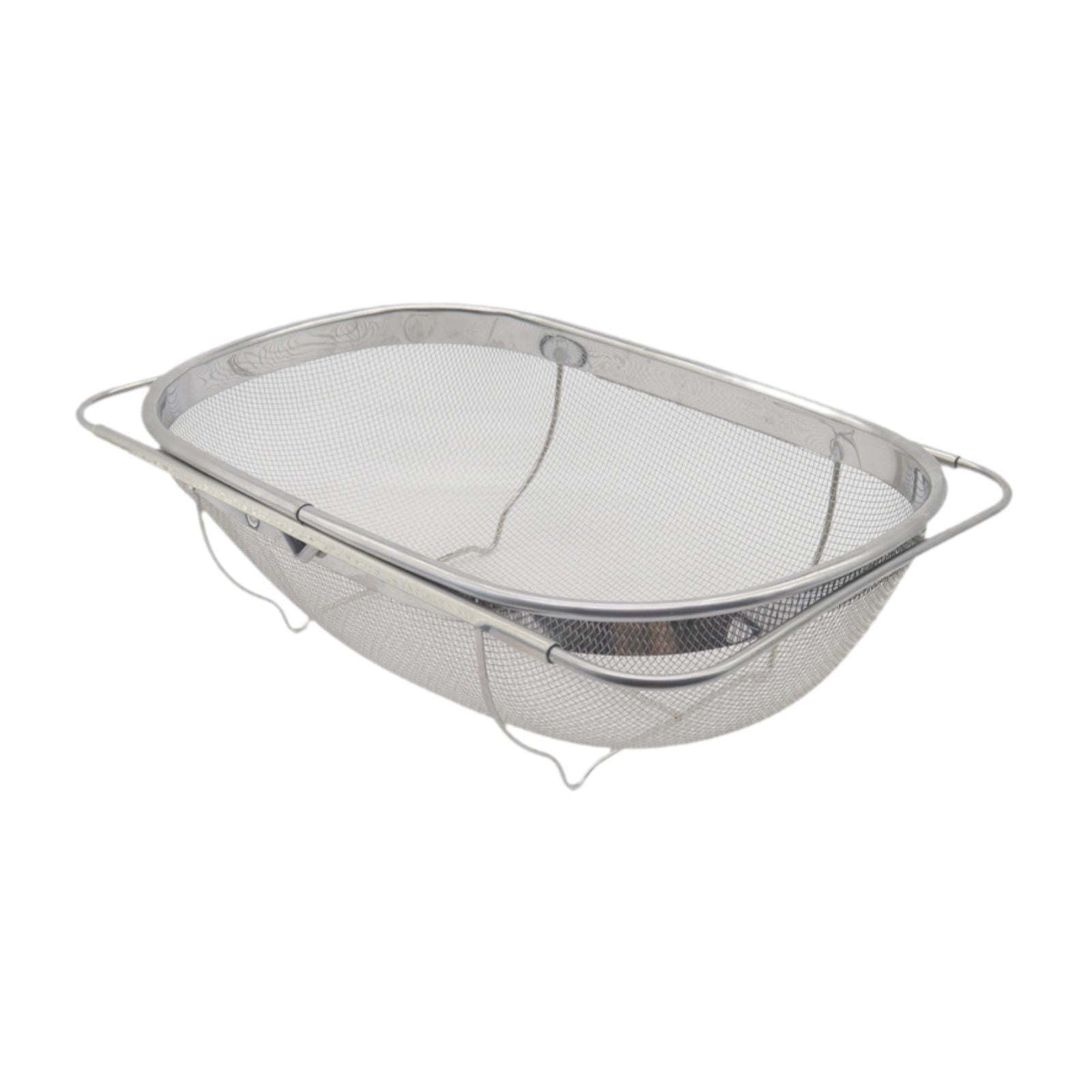 deevoka over The Sink Colander Extendable Oval Colander Strainer for ...