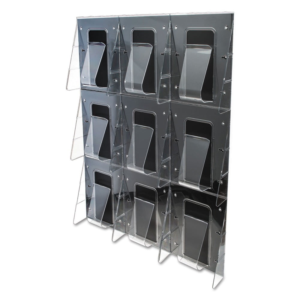 deflecto 9-Pocket Wall Mount Literature Racks - Walmart.com