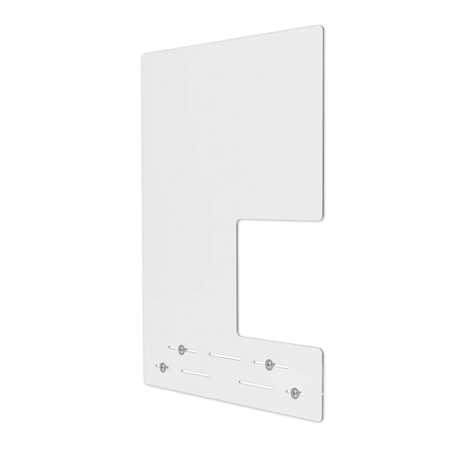 deflecto Mount Safety Barrier w/Side Pass Thru 23.75x31.75 PBCMPC2331S ...