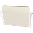 deflecto Unbreakable Docupocket Single Pocket Wall File, Letter, Clear ...