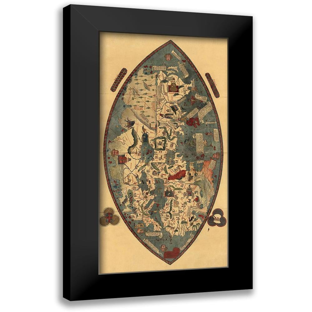 del Pozzo Toscanelli, Paolo 14x24 Black Modern Framed Museum Art Print ...