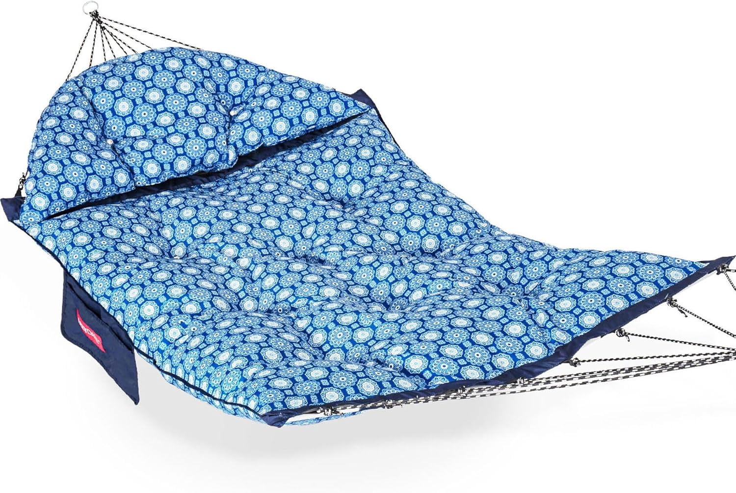 **deluxe 12 ft thickened fabric hammock with curved aluminium spreader ...