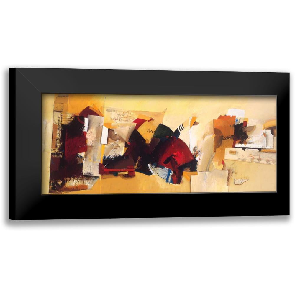 den Boon, Theo 14x8 Black Modern Framed Museum Art Print Titled ...