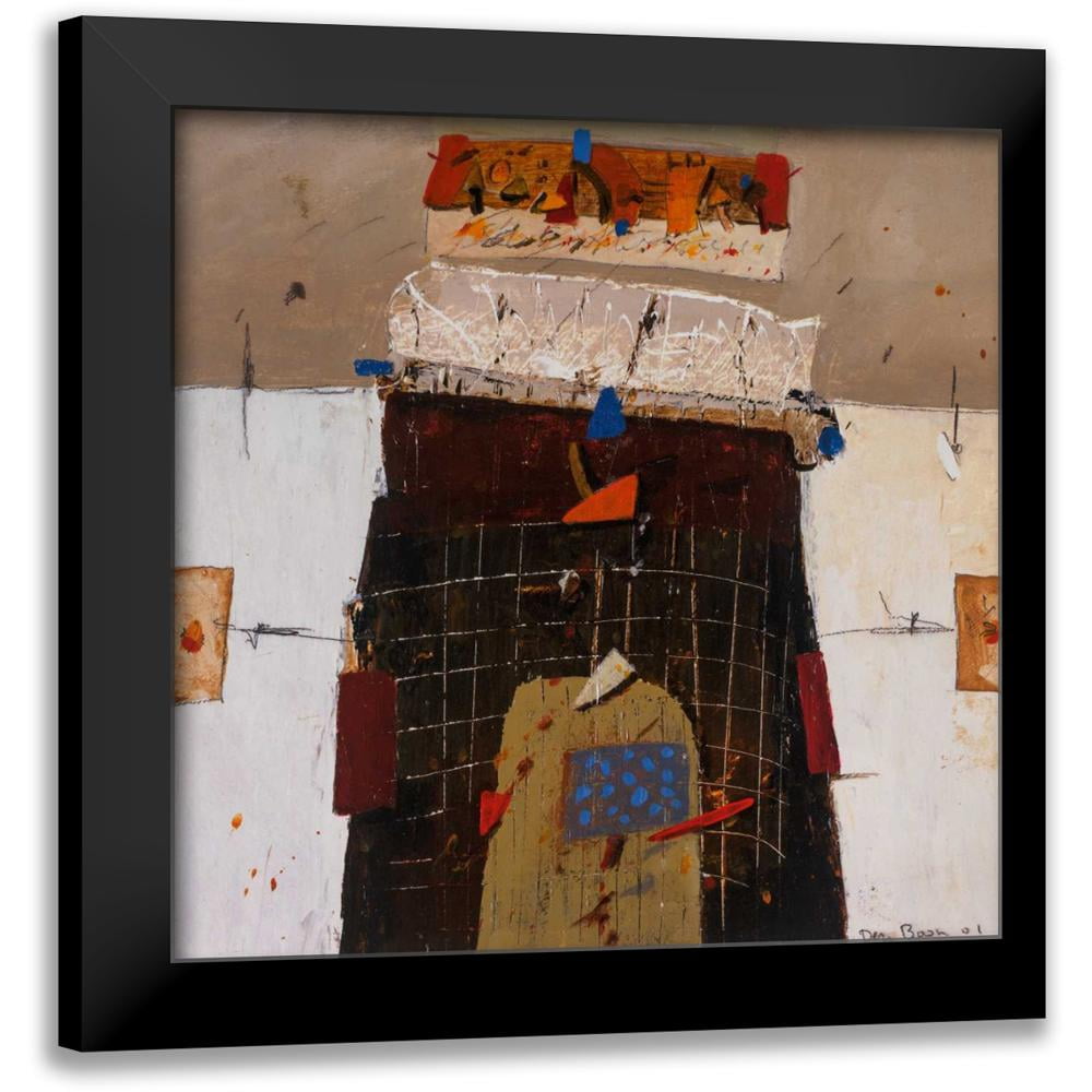 den Boon, Theo 15x15 Black Modern Framed Museum Art Print Titled - Gate ...