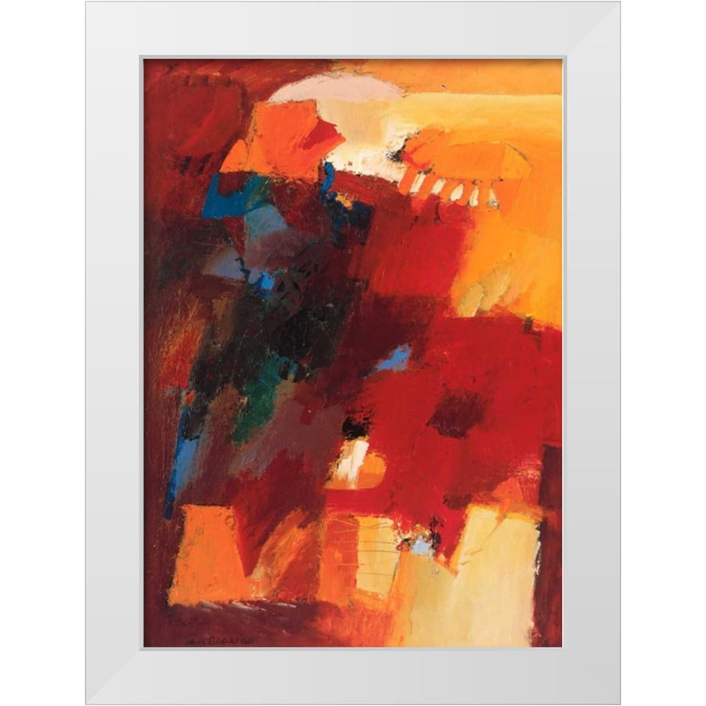 den Boon, Theo 18x24 White Modern Wood Framed Museum Art Print Titled ...